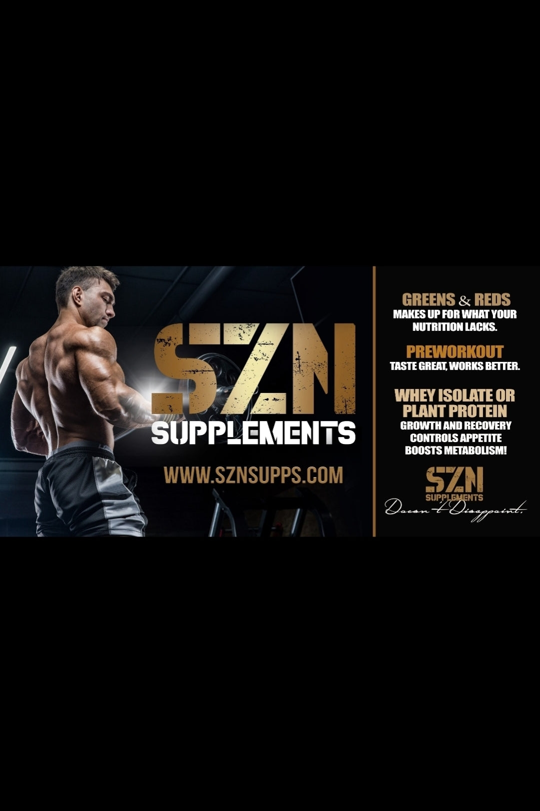 Pre-Workout Supplements, Protein Powders, & More | SZN Supplements